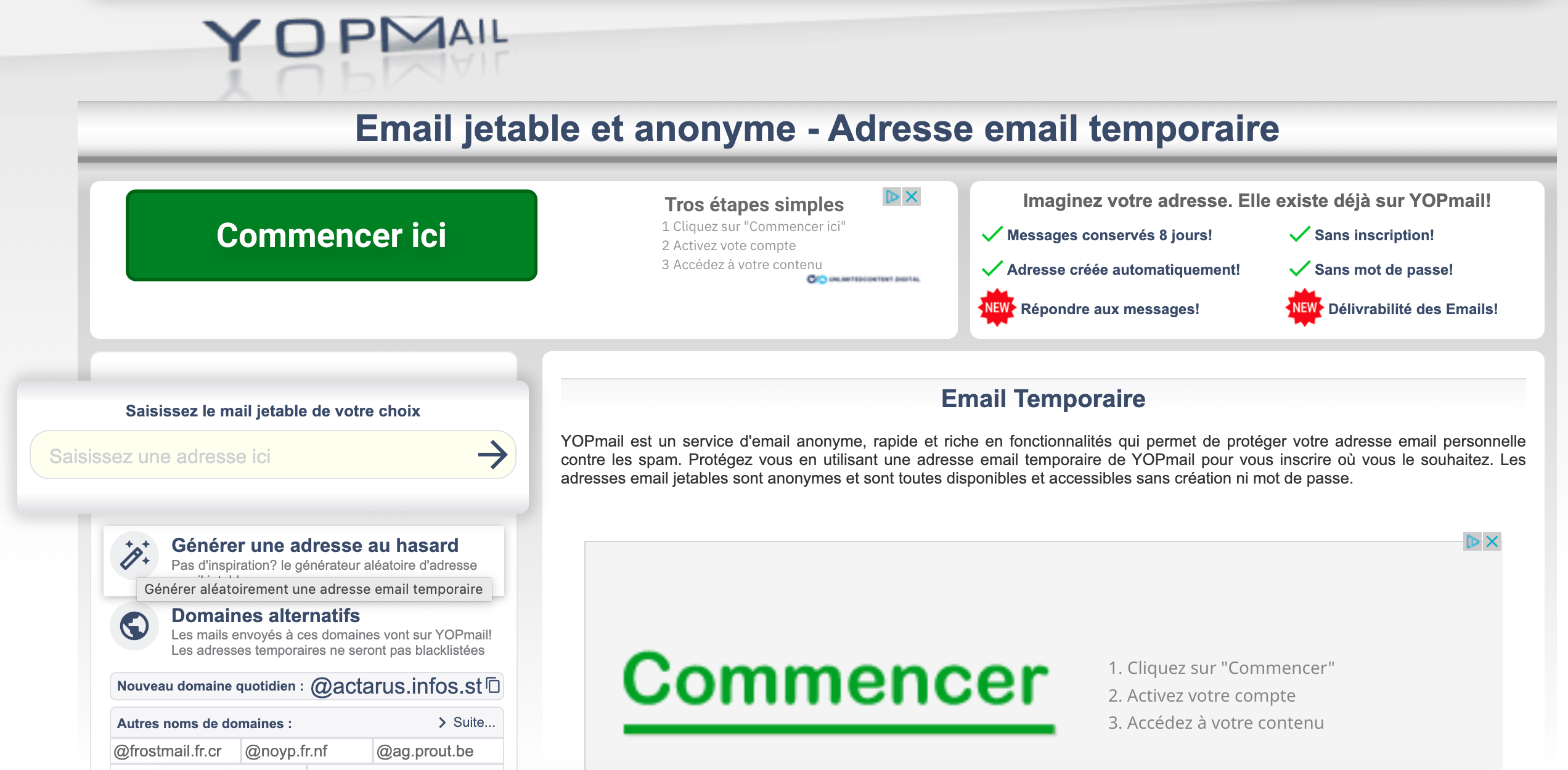 TOP 7 Email Jetable Temporaire Indétectable [2024] | Crédit Argent